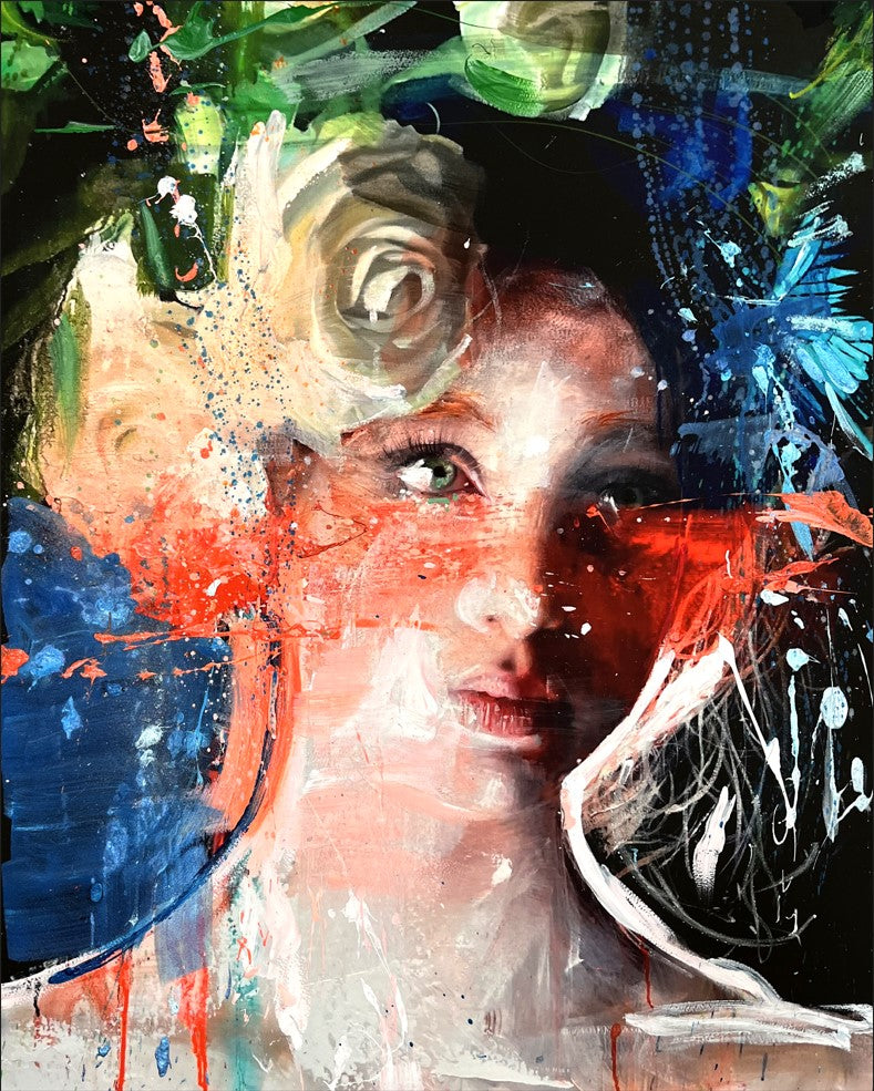 Laura With White Roses N°8/30 – Galeries Bartoux